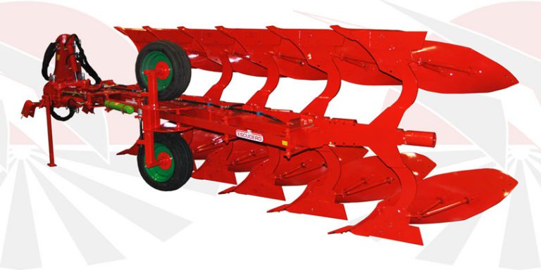 Reversible mouldboard plough with hydro pneumatic RHP - Escudero